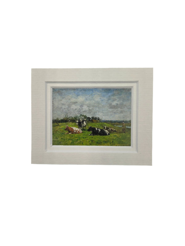 Pasture in Normandy by Boudin Double Mount Magnet - The Shops at the ...