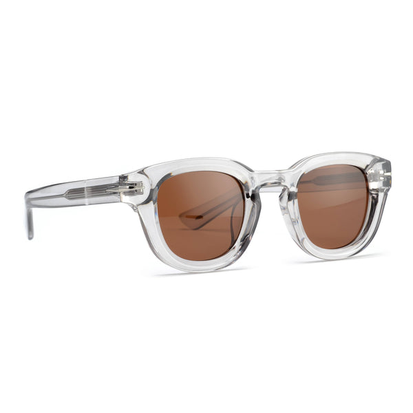 RAVI |Transparent Grey | Brown Lens - The Shops at the Denver Art Museum