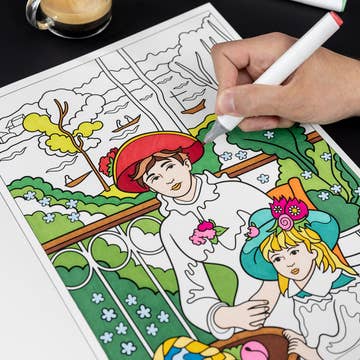 Impressionism Coloring Book - The Shops at the Denver Art Museum