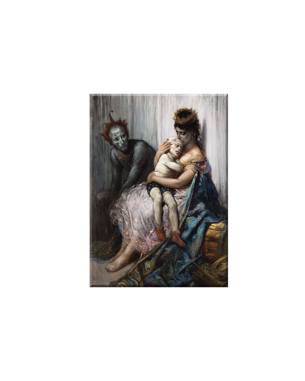 Gustave Dore: Family Of Acrobats Magnet - The Shops at the Denver Art ...