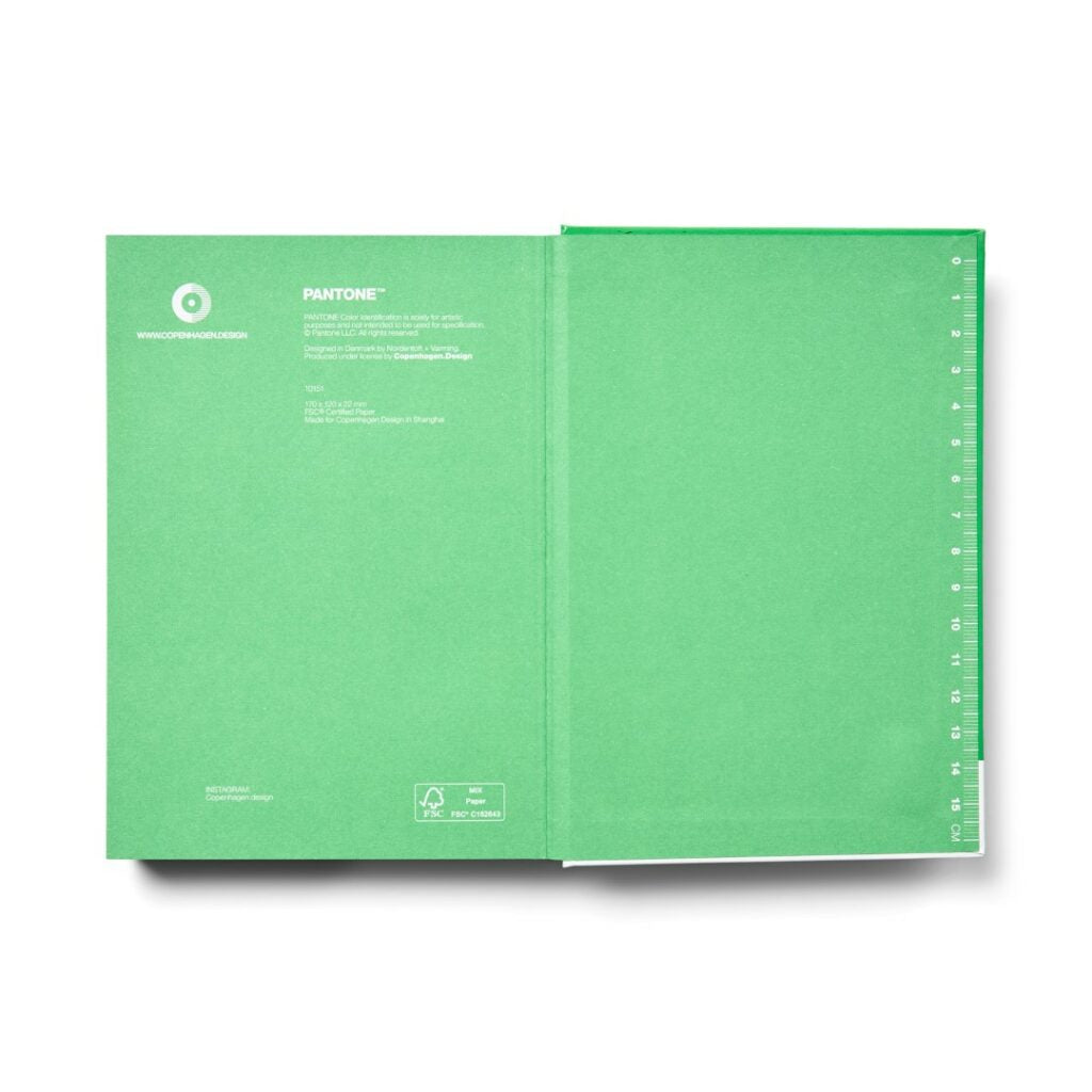 16-6340 Green Pantone Notebook - The Shops at the Denver Art Museum