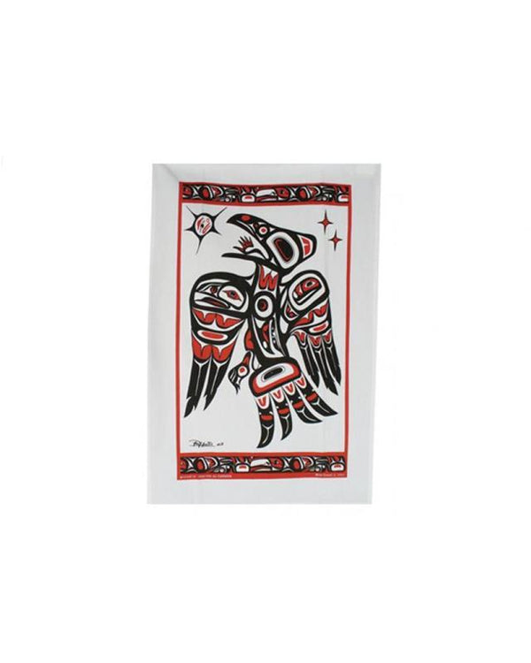 Bill Helin Raven Tea Towel - The Shops at the Denver Art Museum