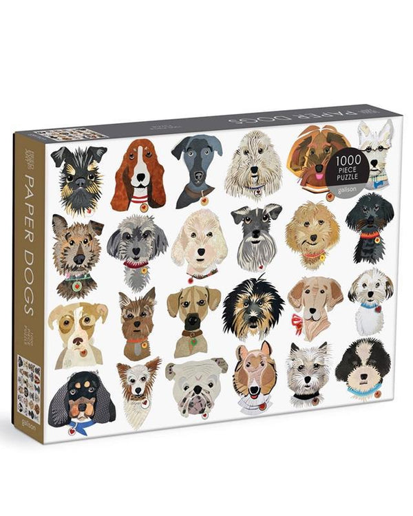 Paper Dogs 1000 Piece Puzzle - The Shops at the Denver Art Museum
