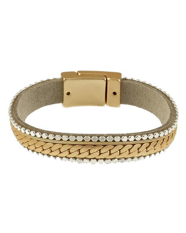 Origin Jewelry: Matte Gold/Silver Bracelet - The Shops at the Denver ...