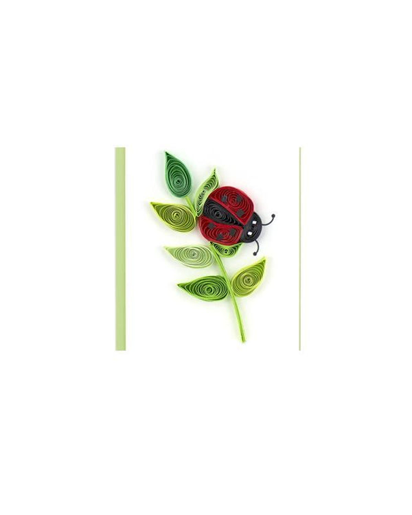 Ladybug Gift Enclosure Quilling Card - The Shops at the Denver Art Museum