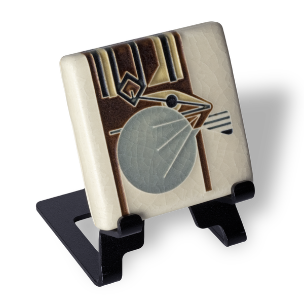 Motawi 3x3 Chipmunk in Bone - The Shops at the Denver Art Museum